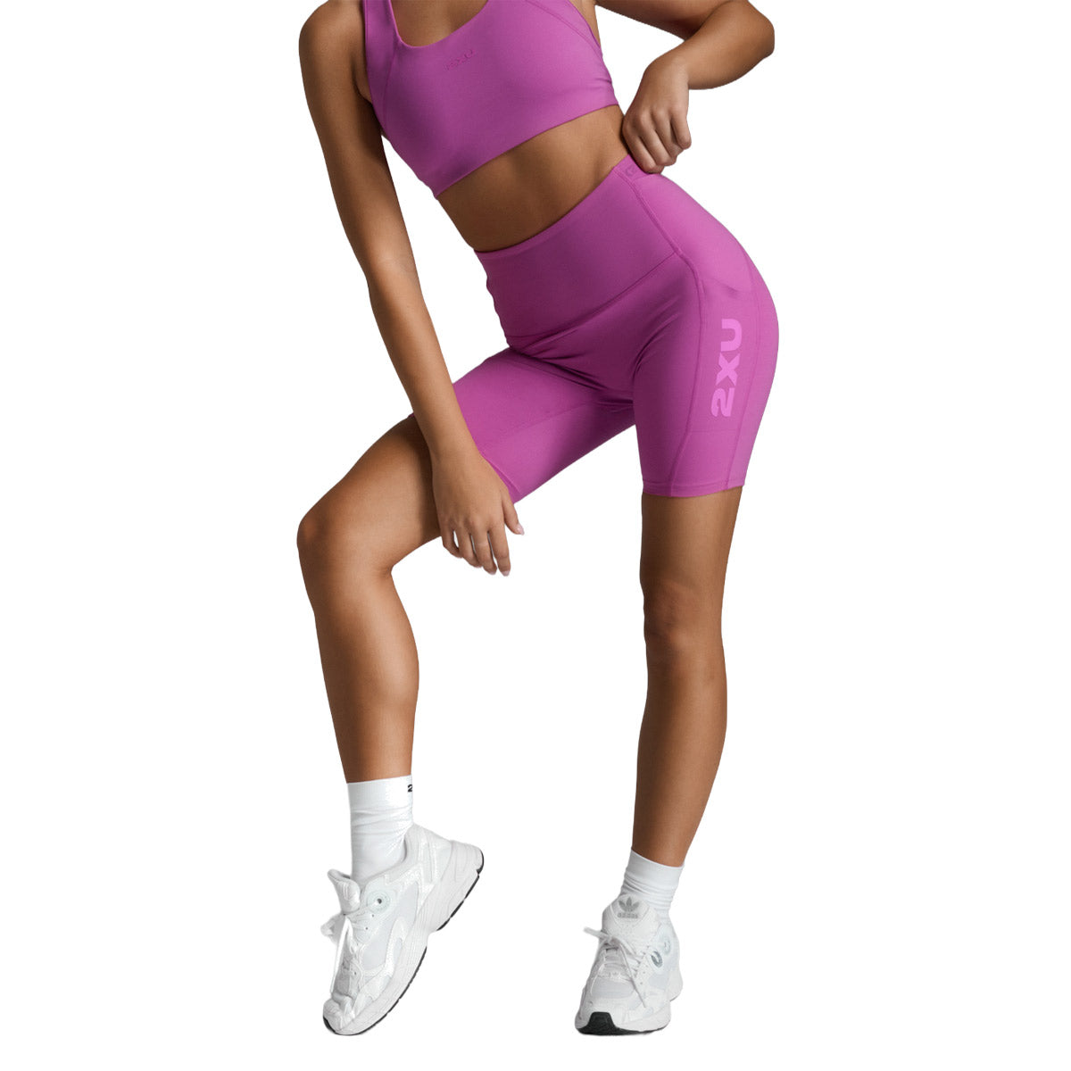 Malla Mujer Form Stash Hi-Rise Bike Short 2XU Rosa – M+ store