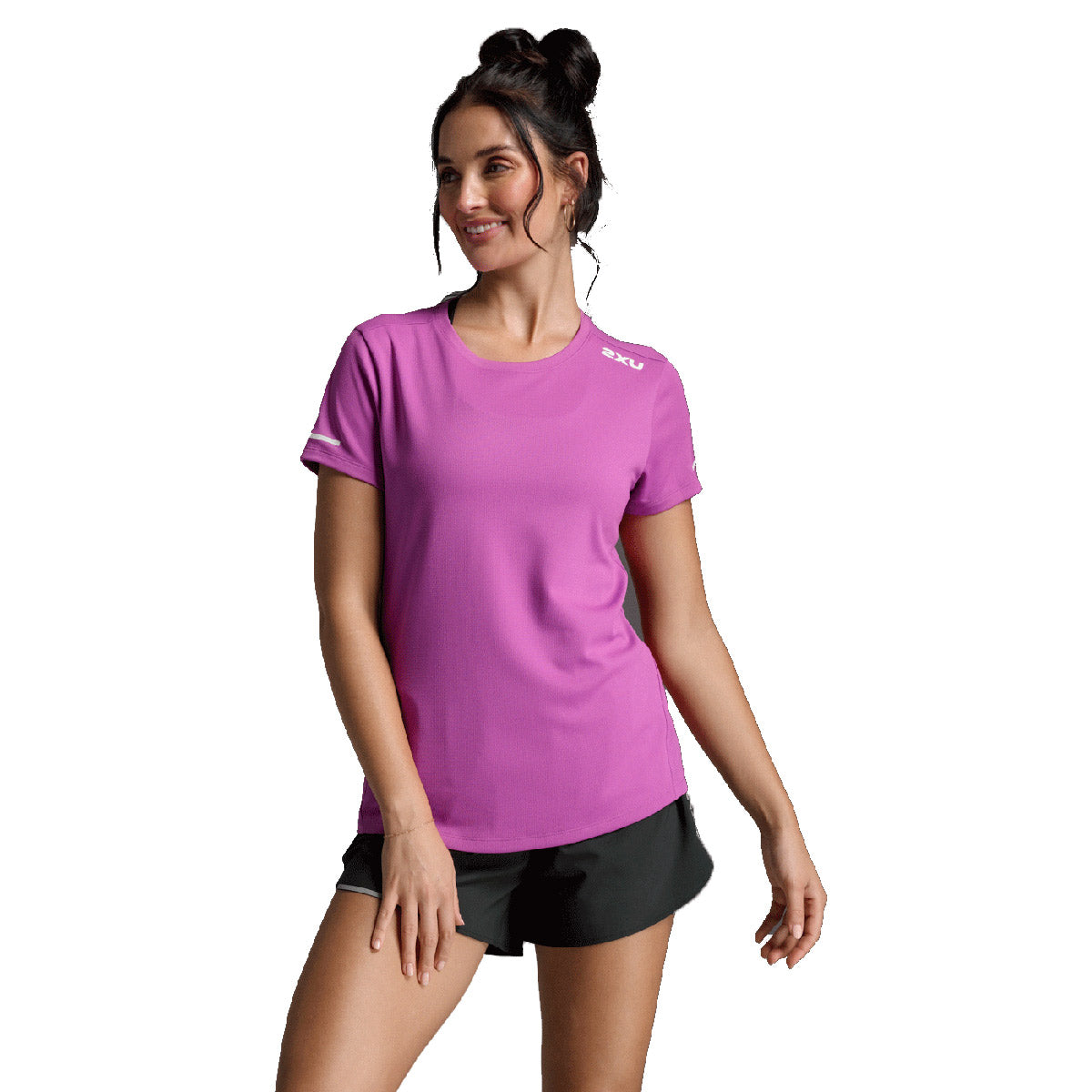 Camiseta Mujer Aero Tee 2XU Rosa – M+ store